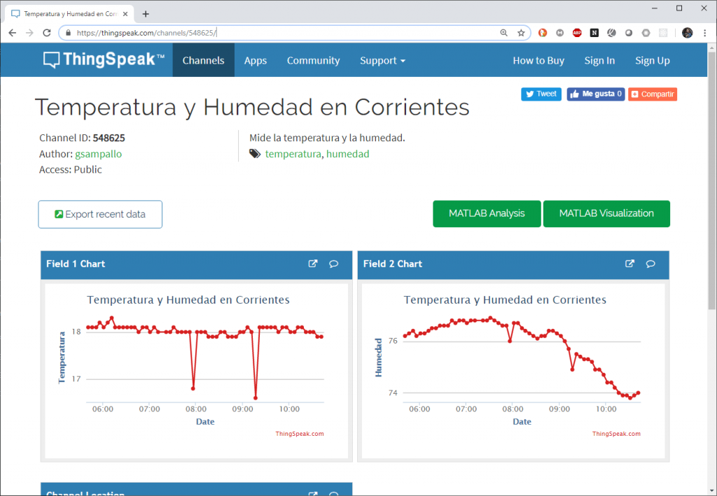 Leyendo datos de Thingspeak con MicroPython – Software | IoT
